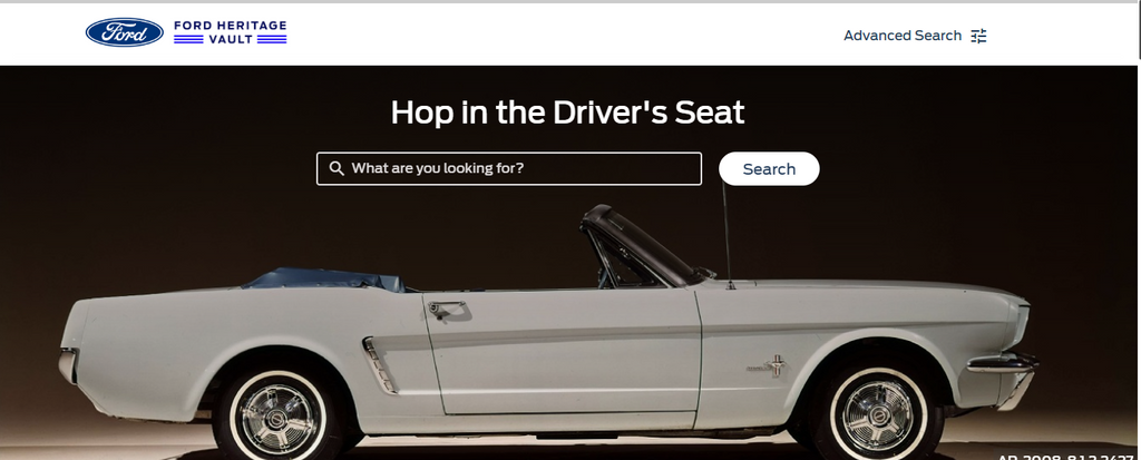 Discover "100 Years of Ford" in the New Ford Auto History Vault